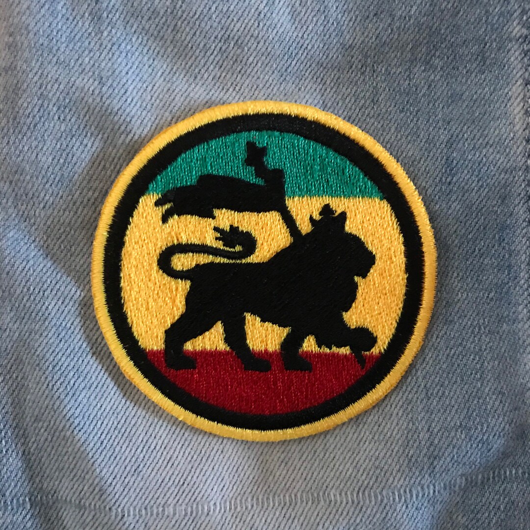 Reggae Rastafari Iron on Patch - Etsy