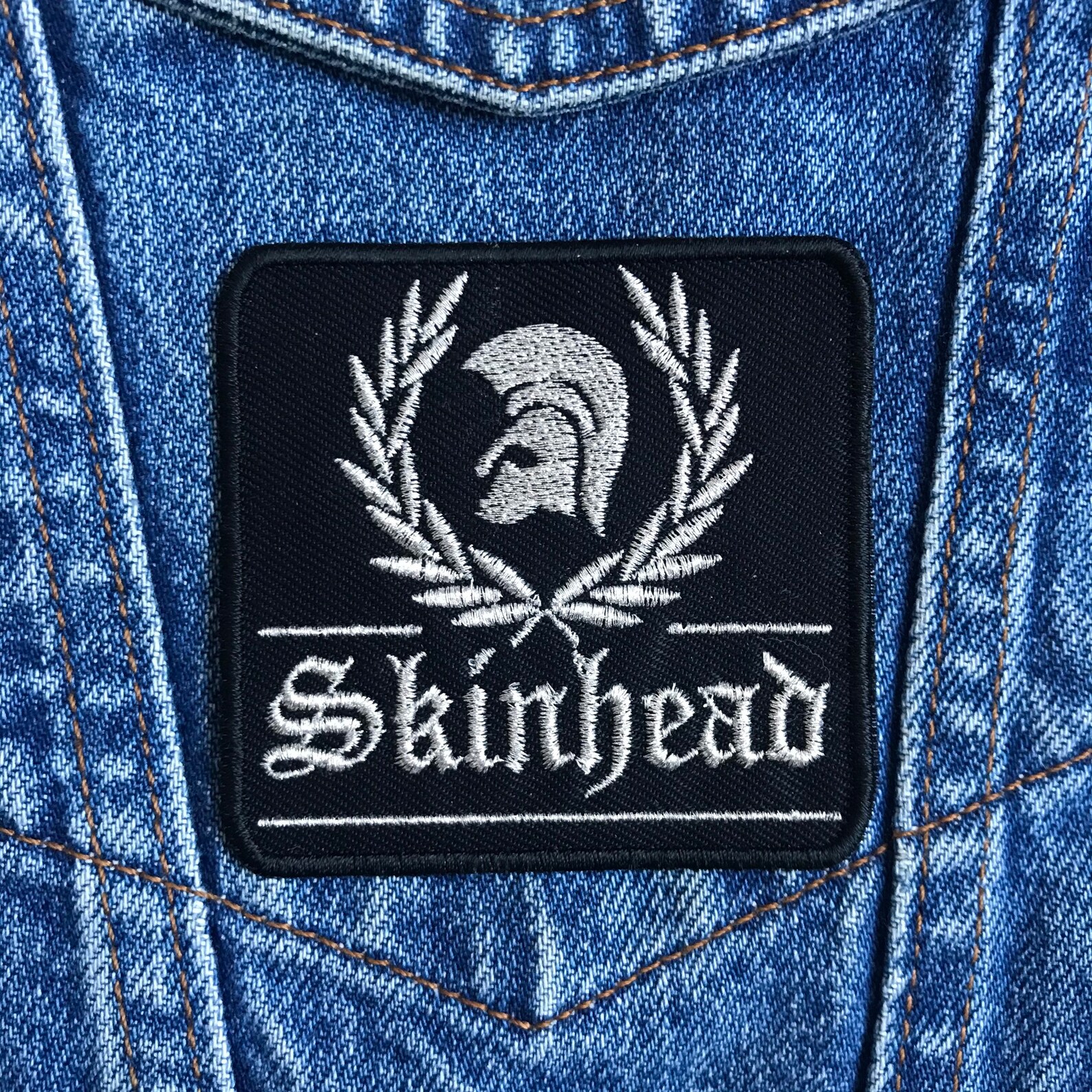 Skinhead Iron on Patch - Etsy