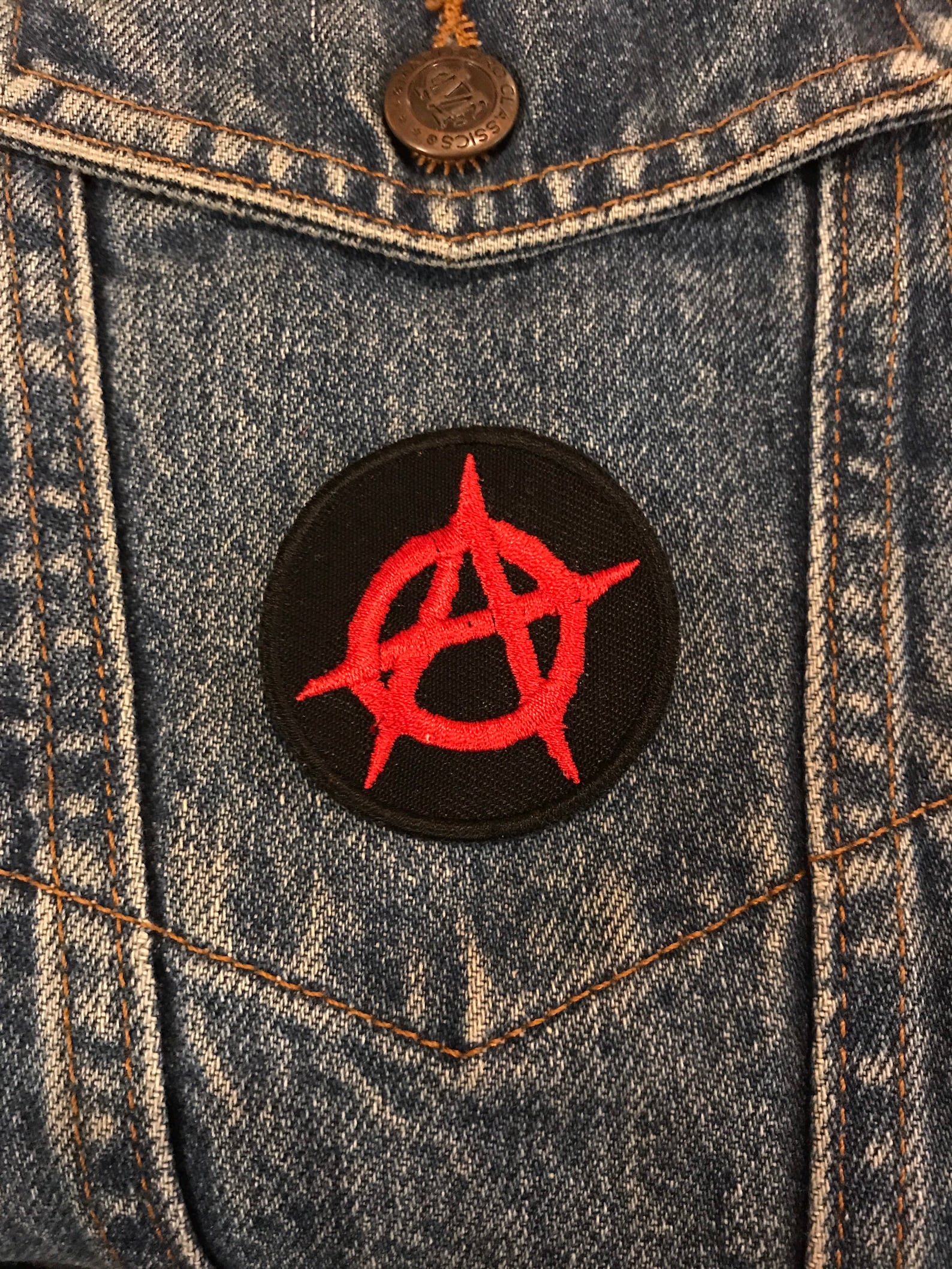 Anarchy Iron on Patch - Etsy