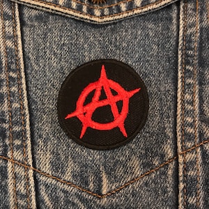 Anarchy Iron on Patch - Etsy