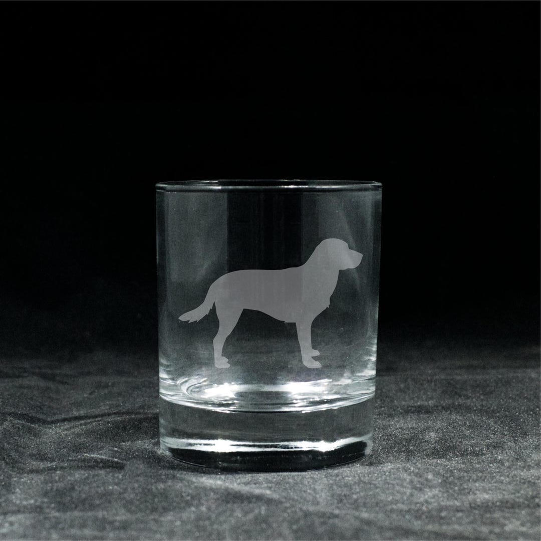 Labrador Retriever Glass | Water | Wine | Whisky | Beer | Gift | Laser ...