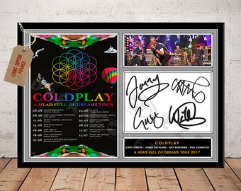 Coldplay | Etsy