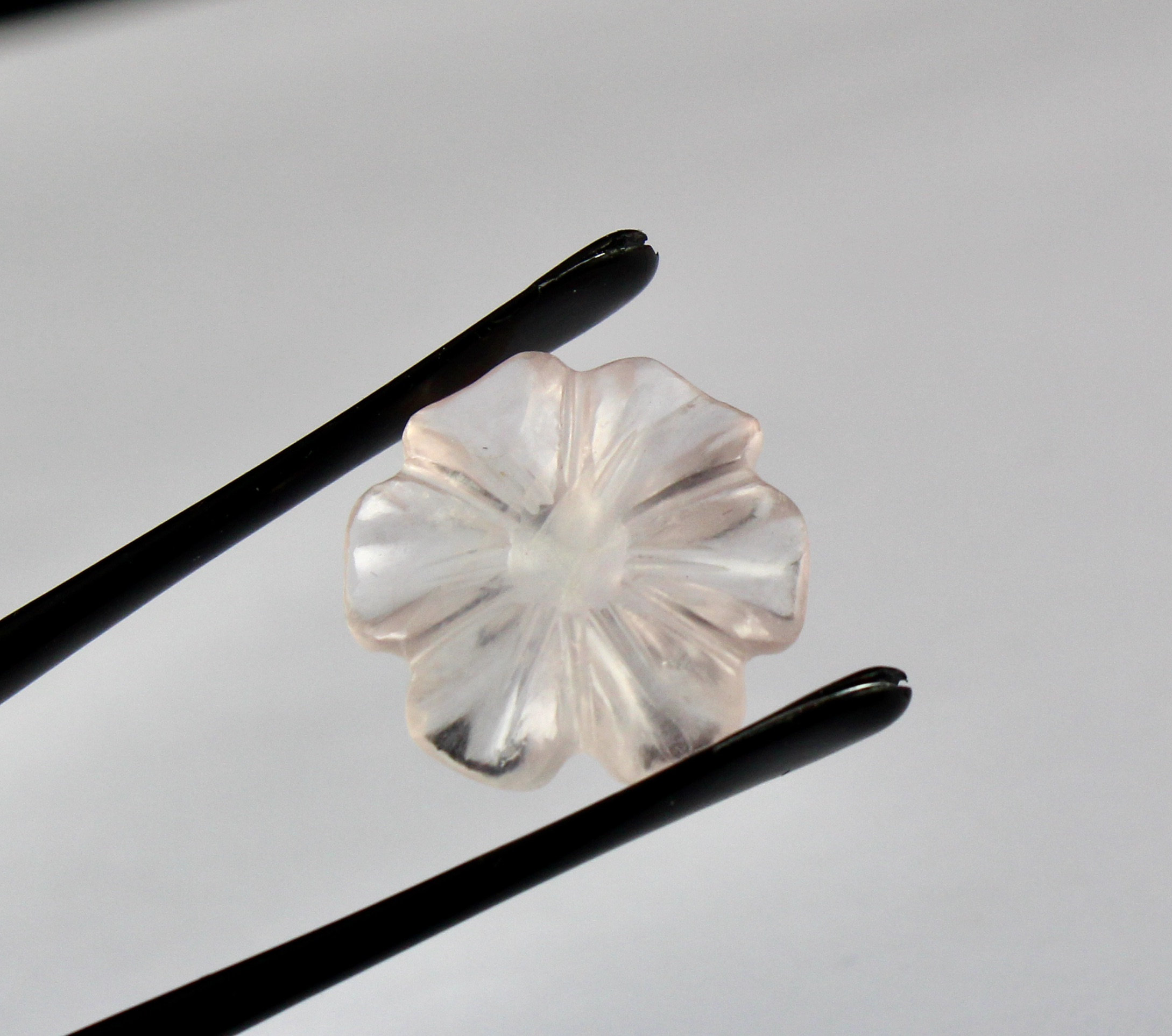 Finest Natural ROSE QUARTZ Carved FLOWER 11 Pcs 97.35 Carats - Etsy