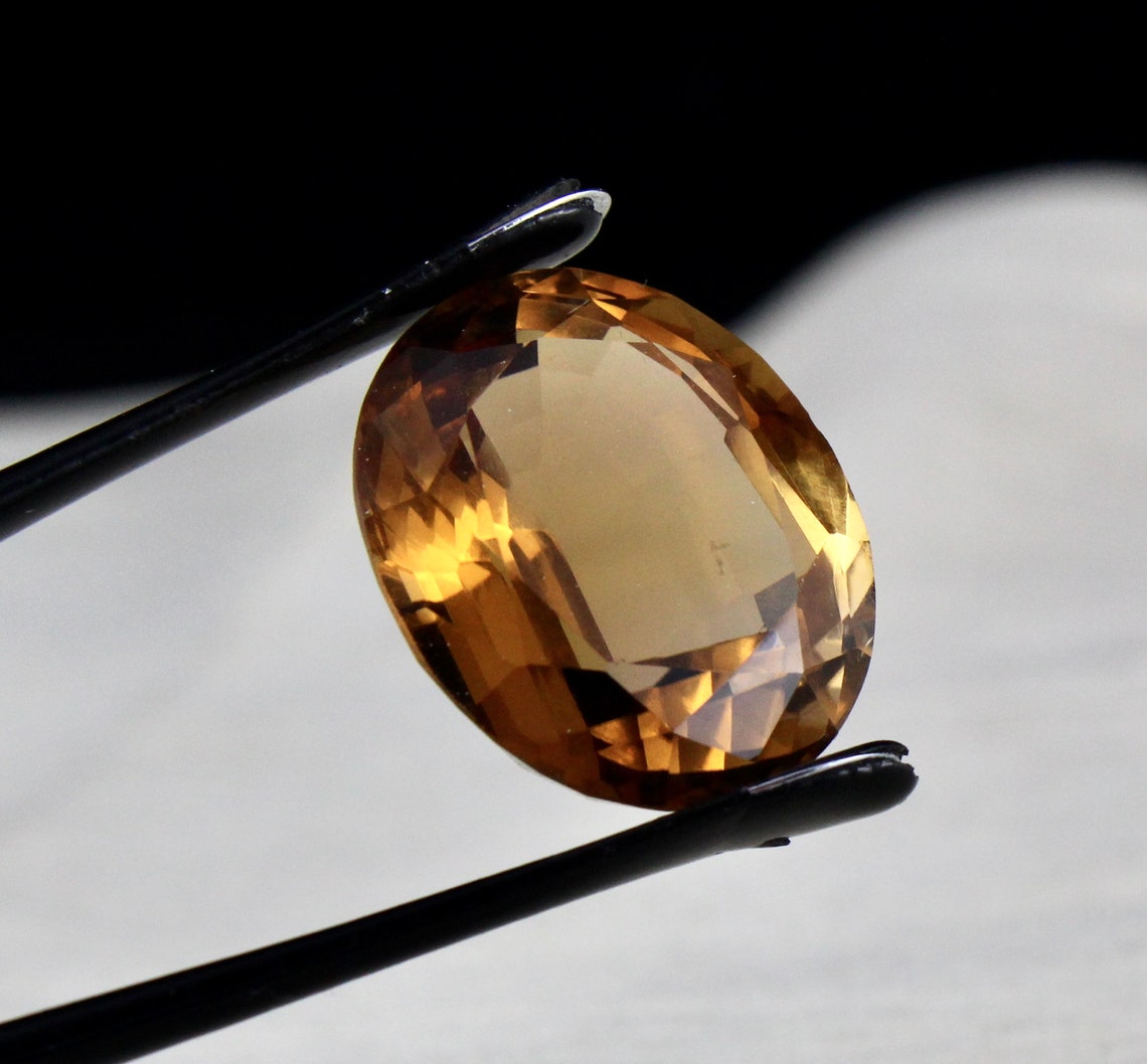 Natural CITRINE Oval Cut 22X20 Mm 34.35 Carats Loose GEMSTONE - Etsy