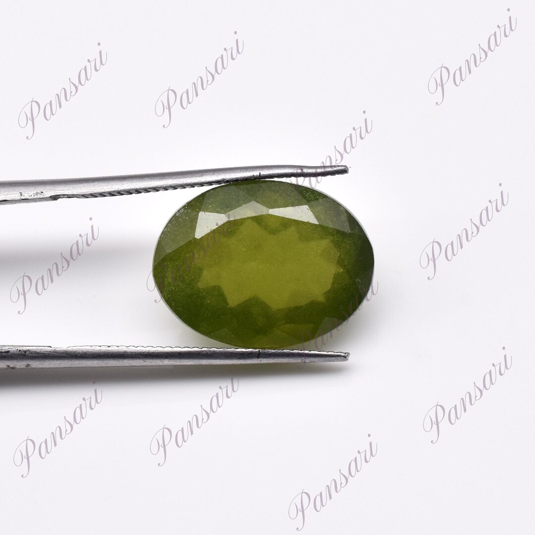 Natural Vesuvianite Idocrase Oval Gemstone, 15x12mm, 9.54 Carats for ...