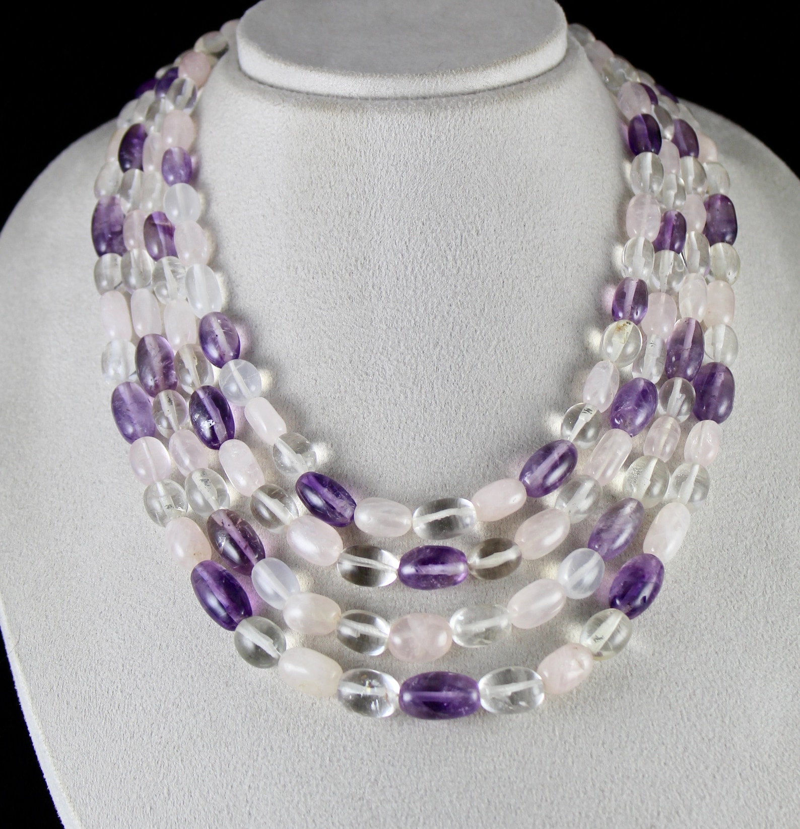 Multi Natural Semi Precious Beads Cabochon 4 Line 1080 Carats - Etsy