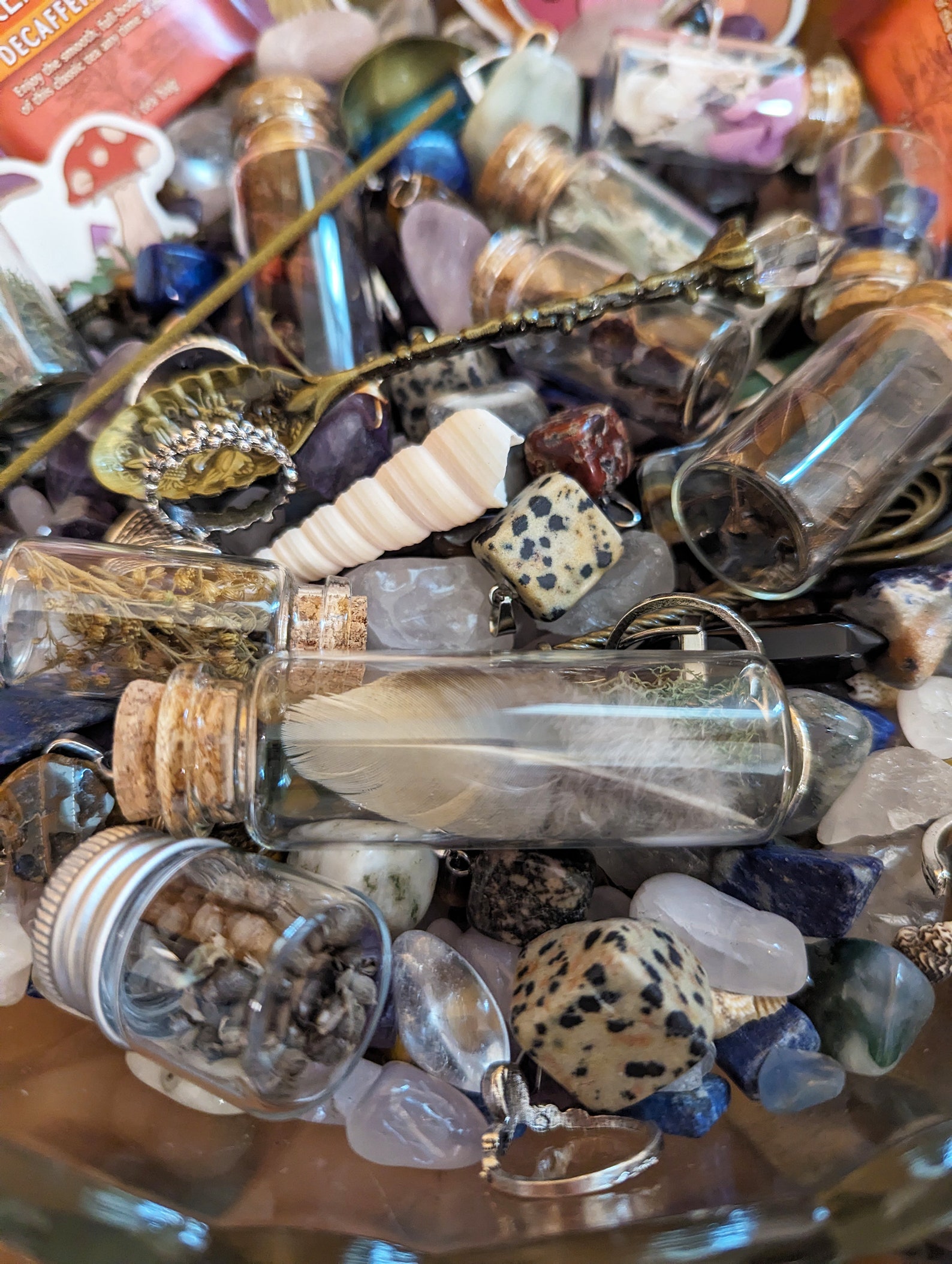 Crystals and Natural Apothecary Trinkets and Curiosities Confetti Scoop ...
