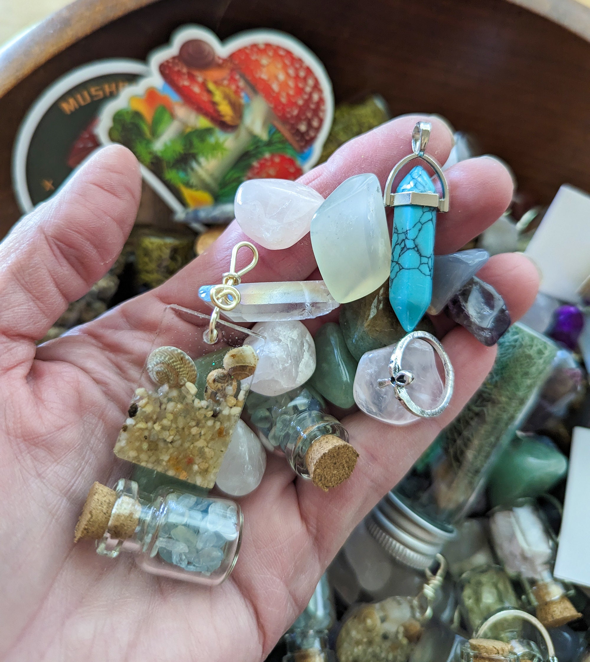 Crystals and Natural Apothecary Trinkets and Curiosities Confetti Scoop ...