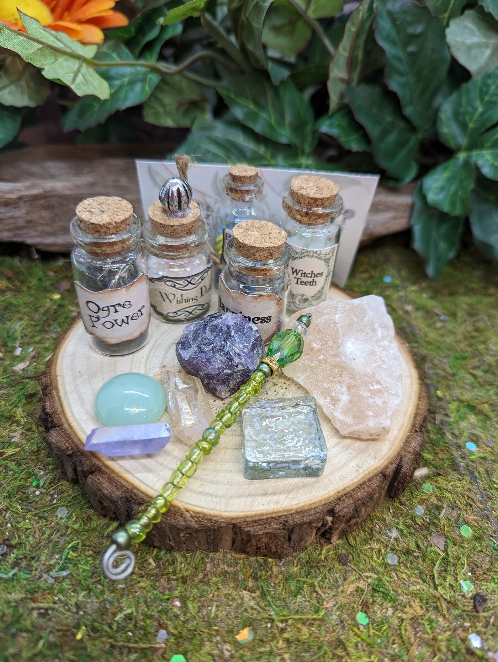 Magic Fairy Wand Kit, Fairy Garden Wand and Magic Potions, Magic Fairy ...