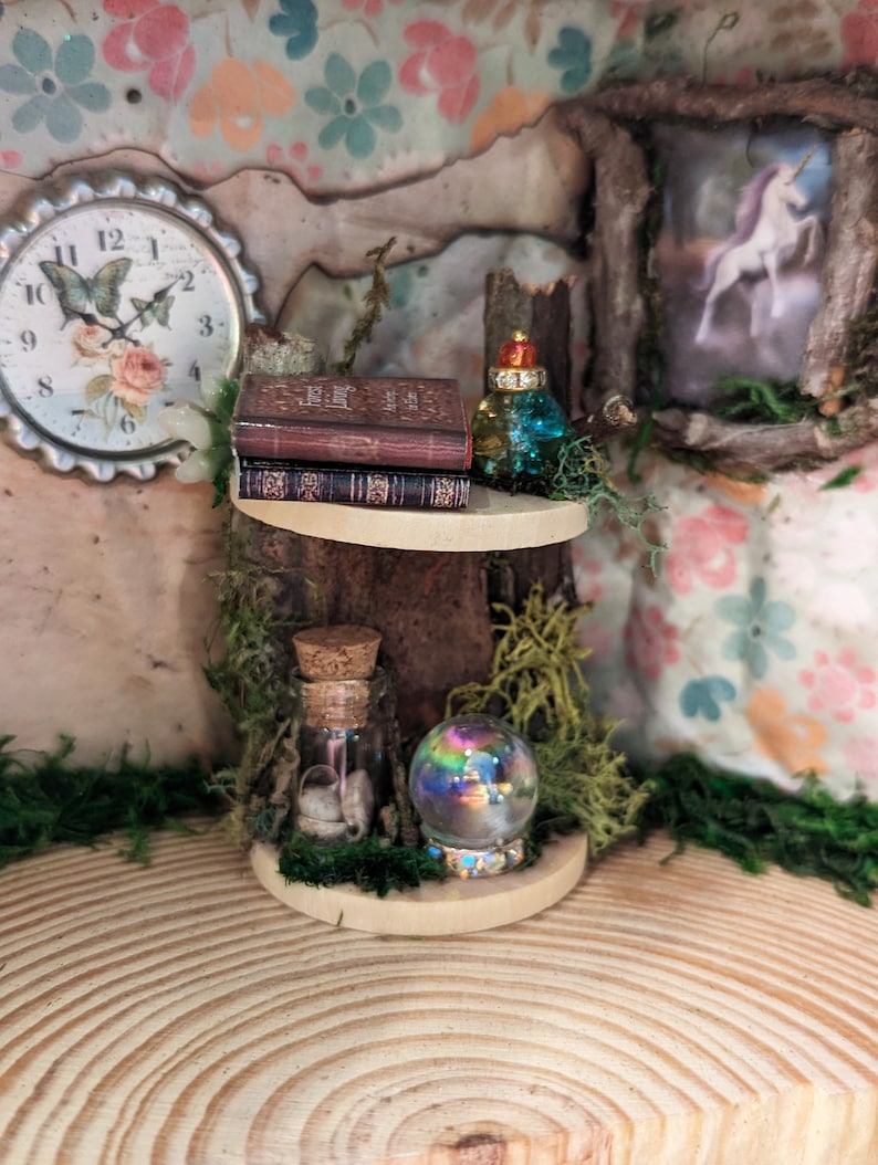 Mini Fairy Bookshelf Fairy Garden Accessories Fairy Garden - Etsy