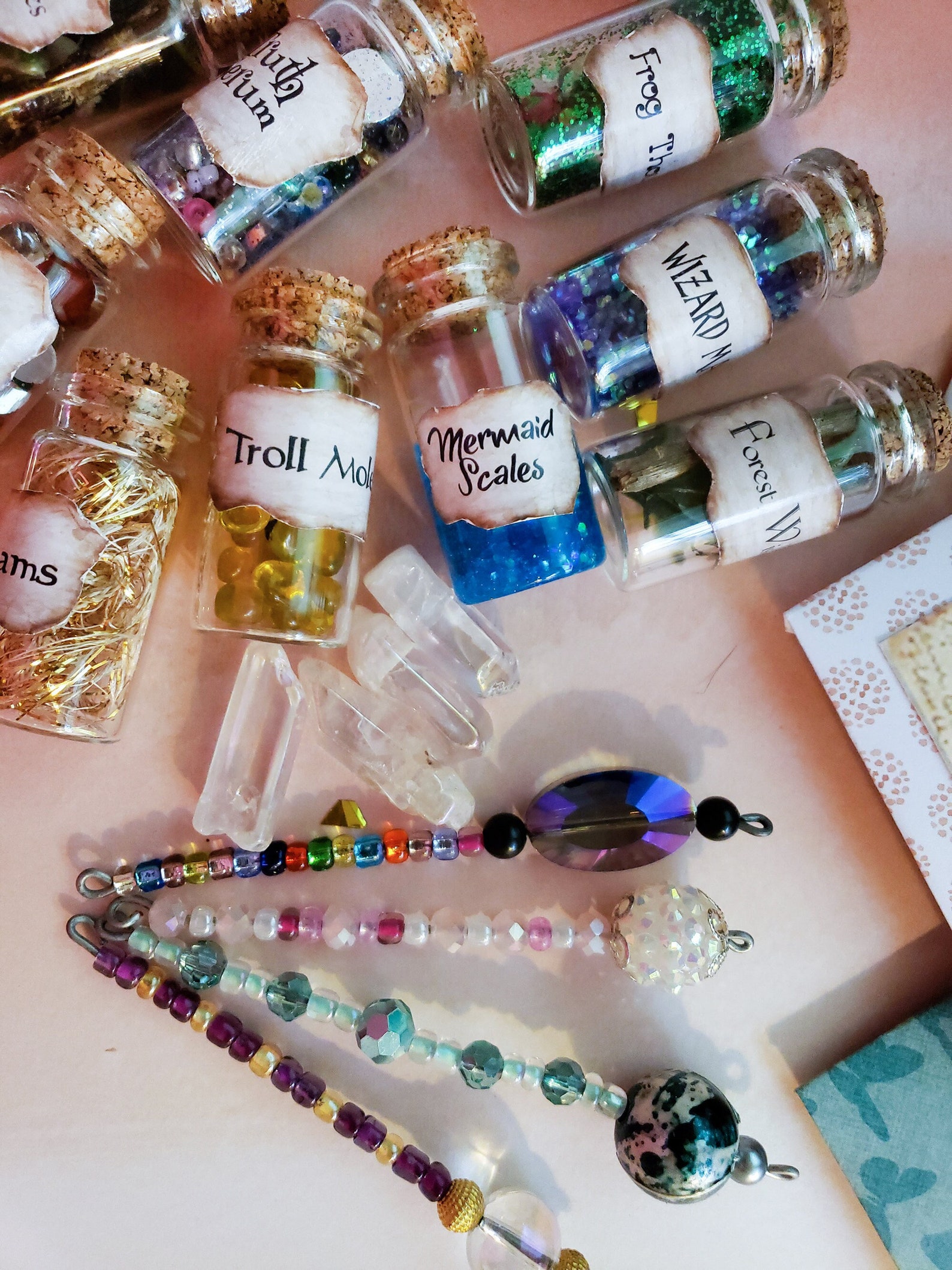 Magic Fairy Wand Kit Fairy Garden Wand and Magic Potions | Etsy