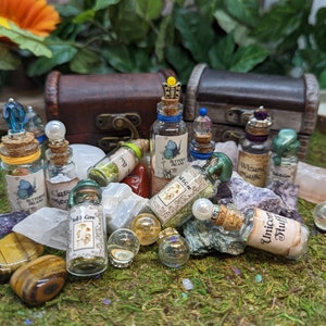 Fairy Mini Magic Potions, Magic Fairy Treasure Box Kit, Magic Fairy Kit ...