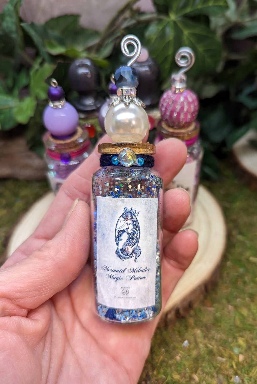 Miniature Fairy Potion Bottles, Fairy Miniature Bottles, 3 or 5 Magic ...