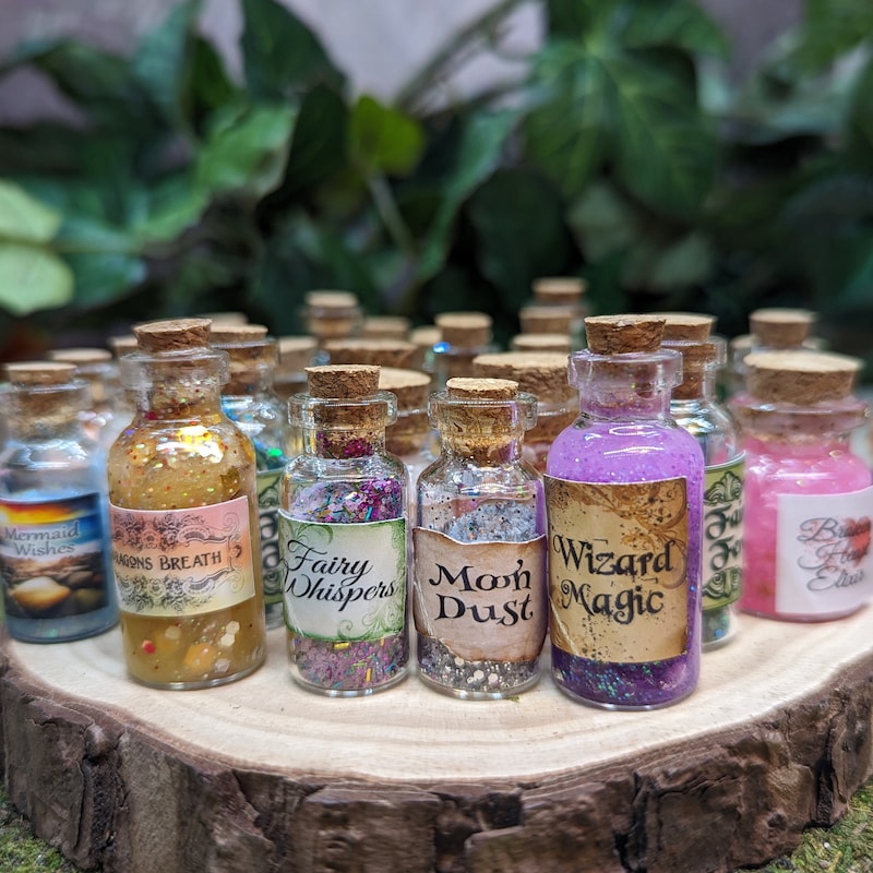 Mini Potion Bottle Labels - Etsy