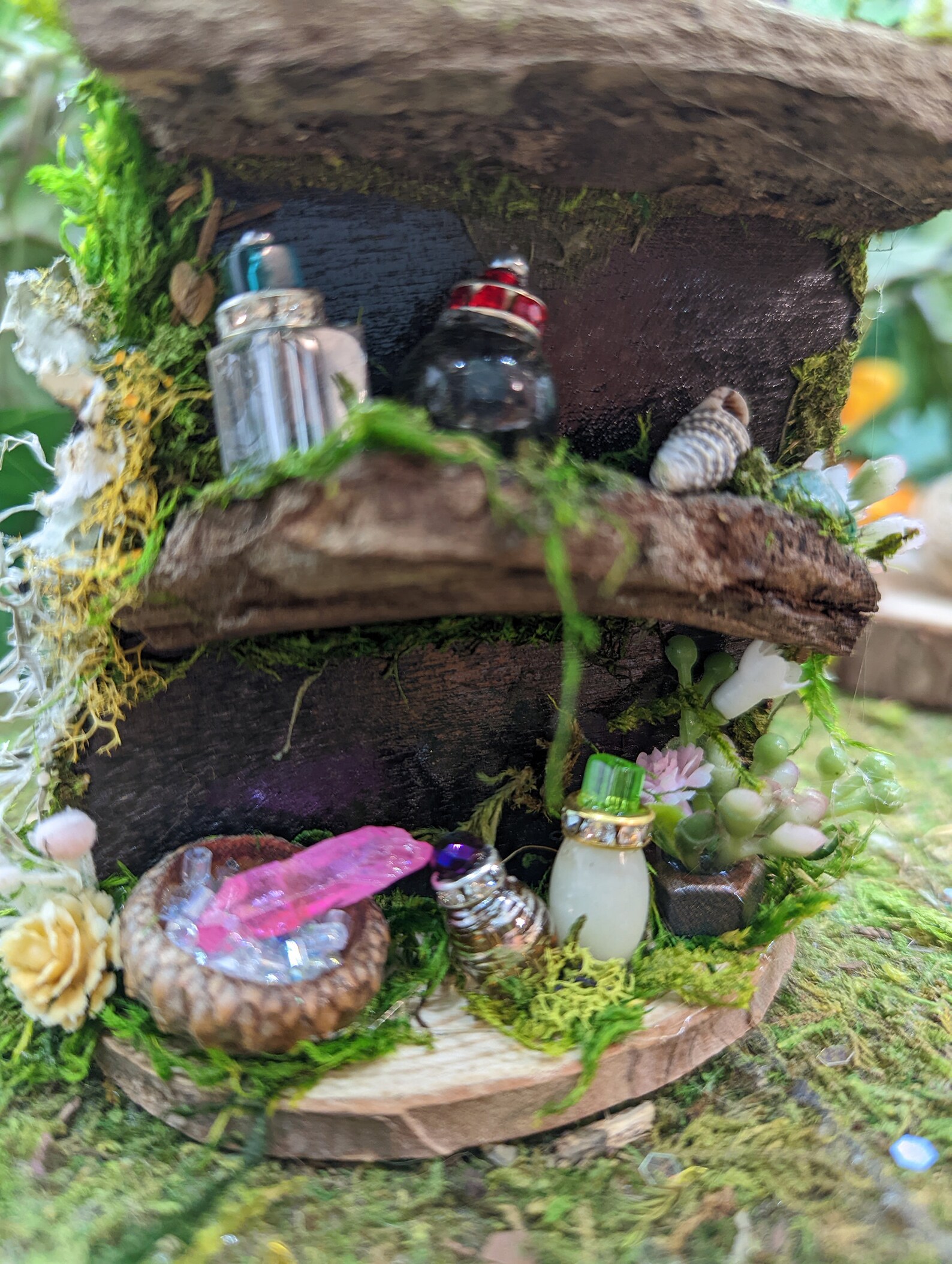 Fairy Bookshelf, Fairy Garden Accessories, Fairy Garden Book Shelf ...