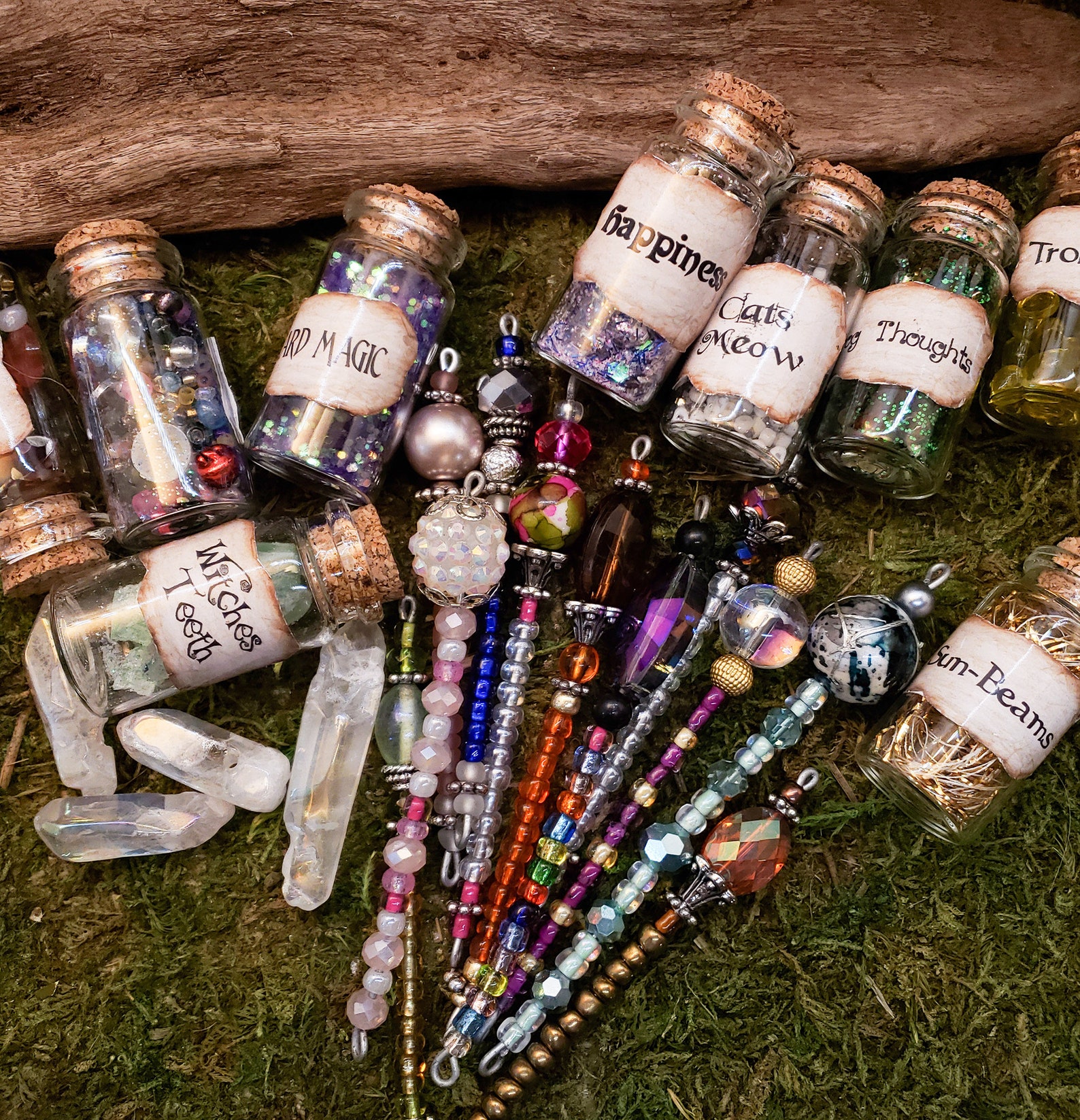 Magic Fairy Wand Kit Fairy Garden Wand and Magic Potions | Etsy