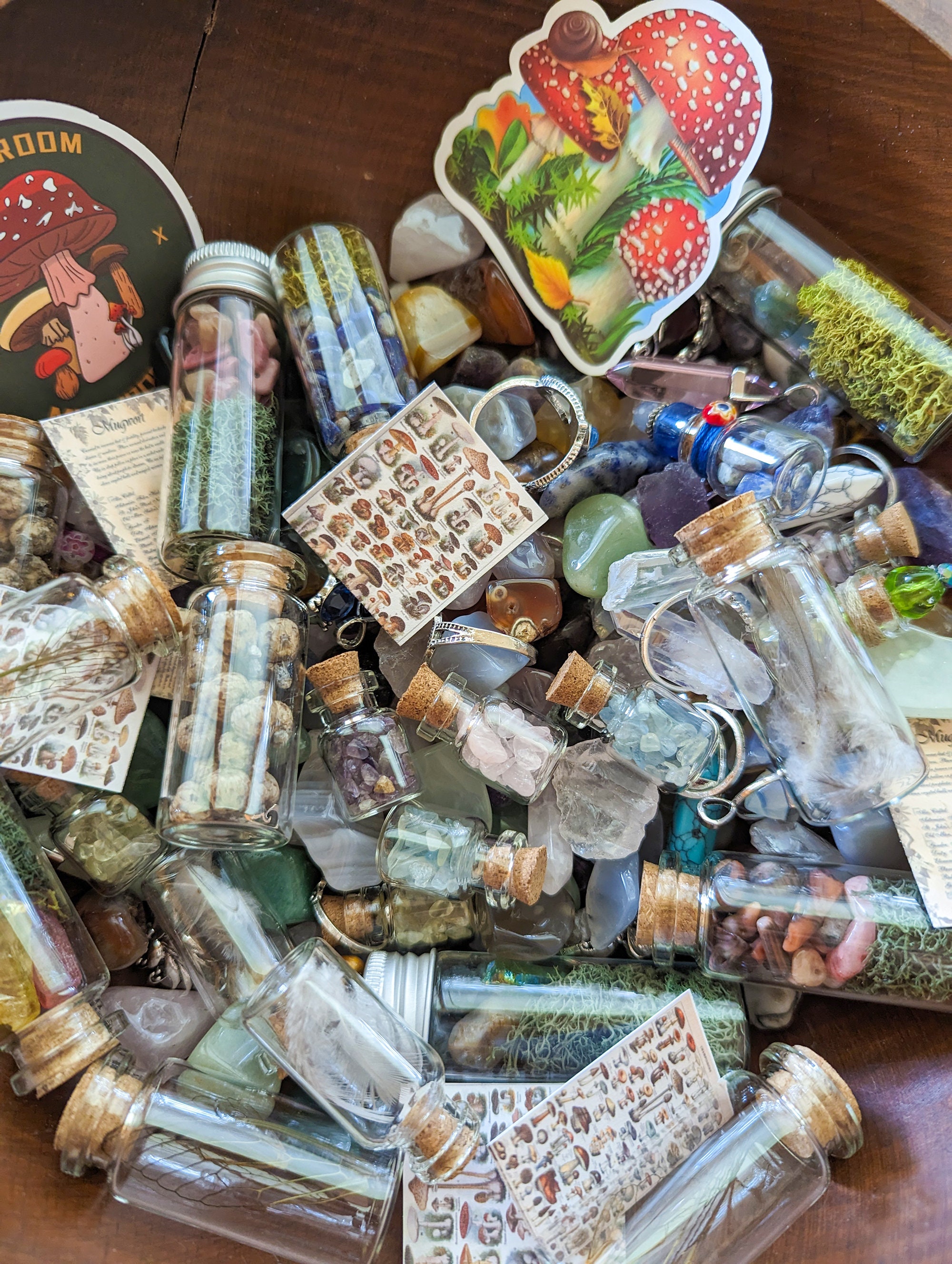 Crystals and Natural Apothecary Trinkets and Curiosities Confetti Scoop ...