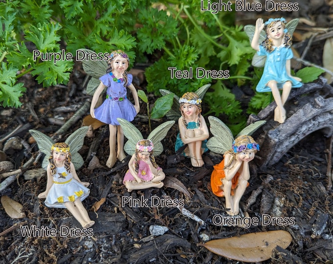 Vintage 2003 the Enchanted Garden Fairy Collection Figurine Rejoice in ...