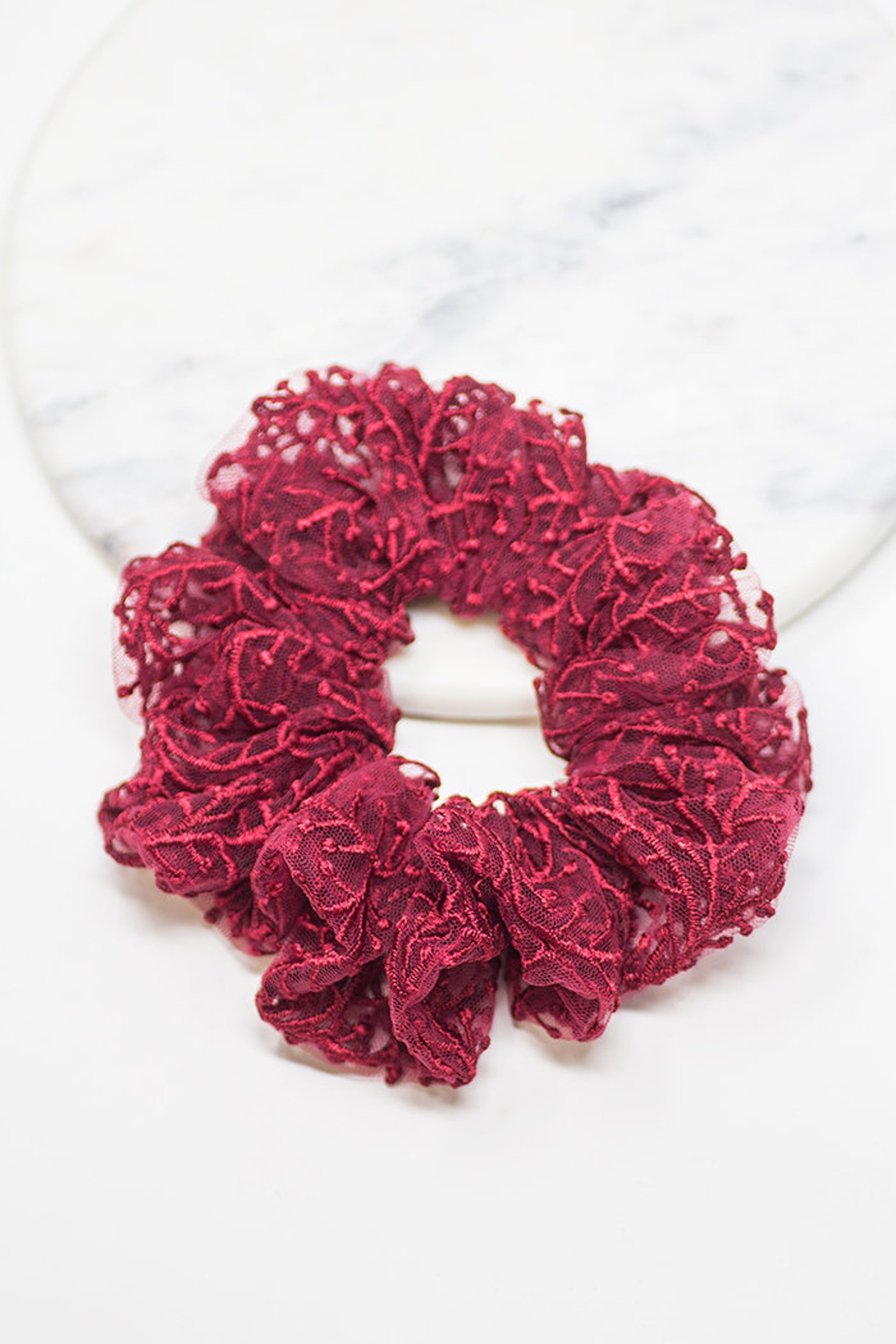 Lace Scrunchies Large Scrunchies Oversized Scrunchie Big - Etsy