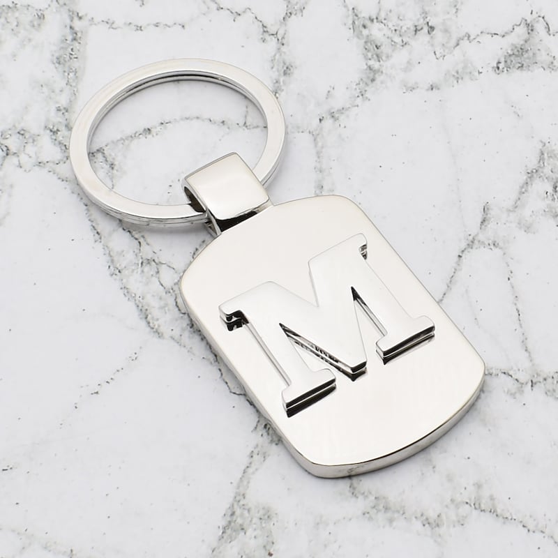 Letter Keyring - Etsy