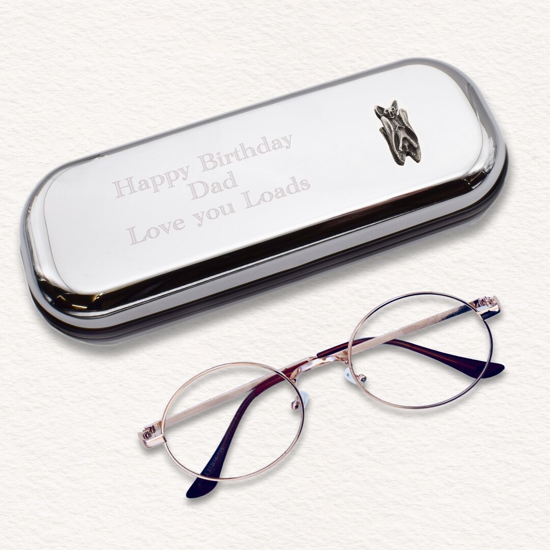 Pewter Closed Wing Bat Design With Engraved Personalised Message ...