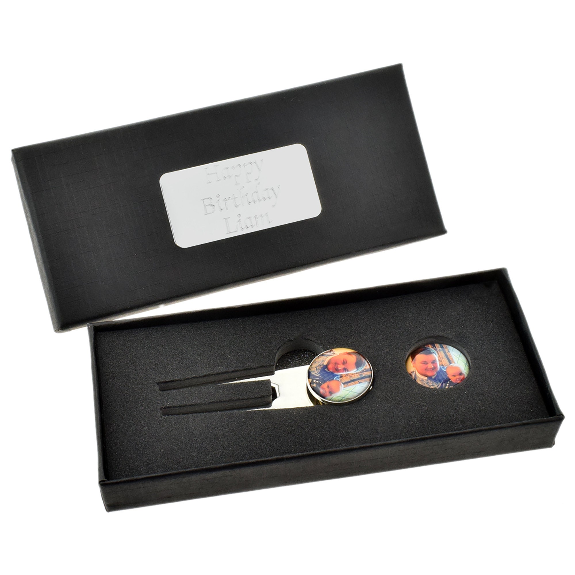 Personalised Photo Golf Pitch Mark Repairer and Ball Markers | Etsy