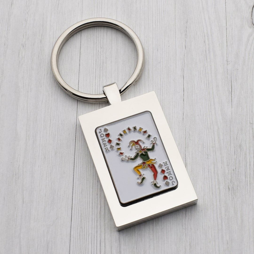 Beautifully Made Joker Card Design With Special Personalised Engraved ...