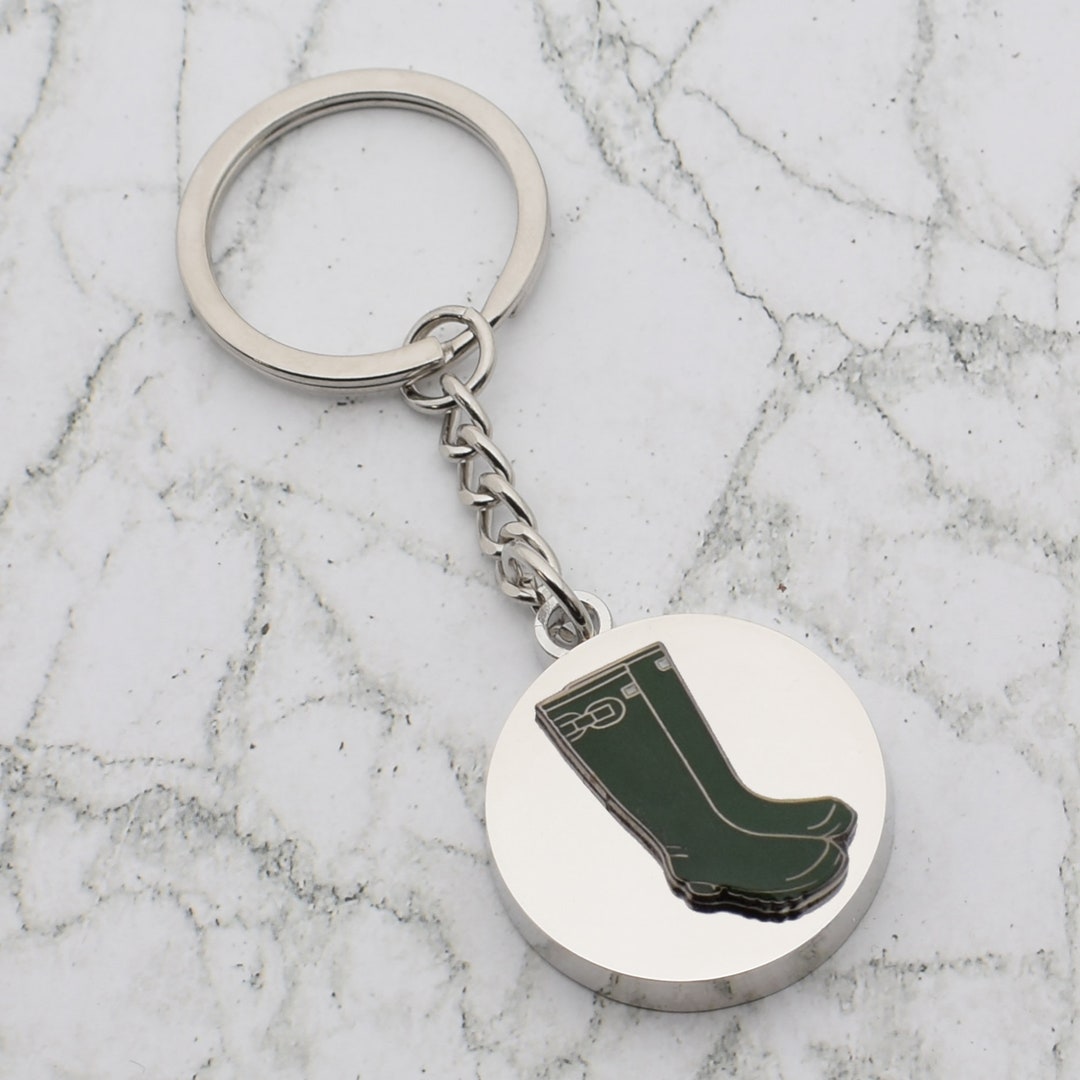 Green Wellington Boots Garden Design With Special Personalised Engraved ...