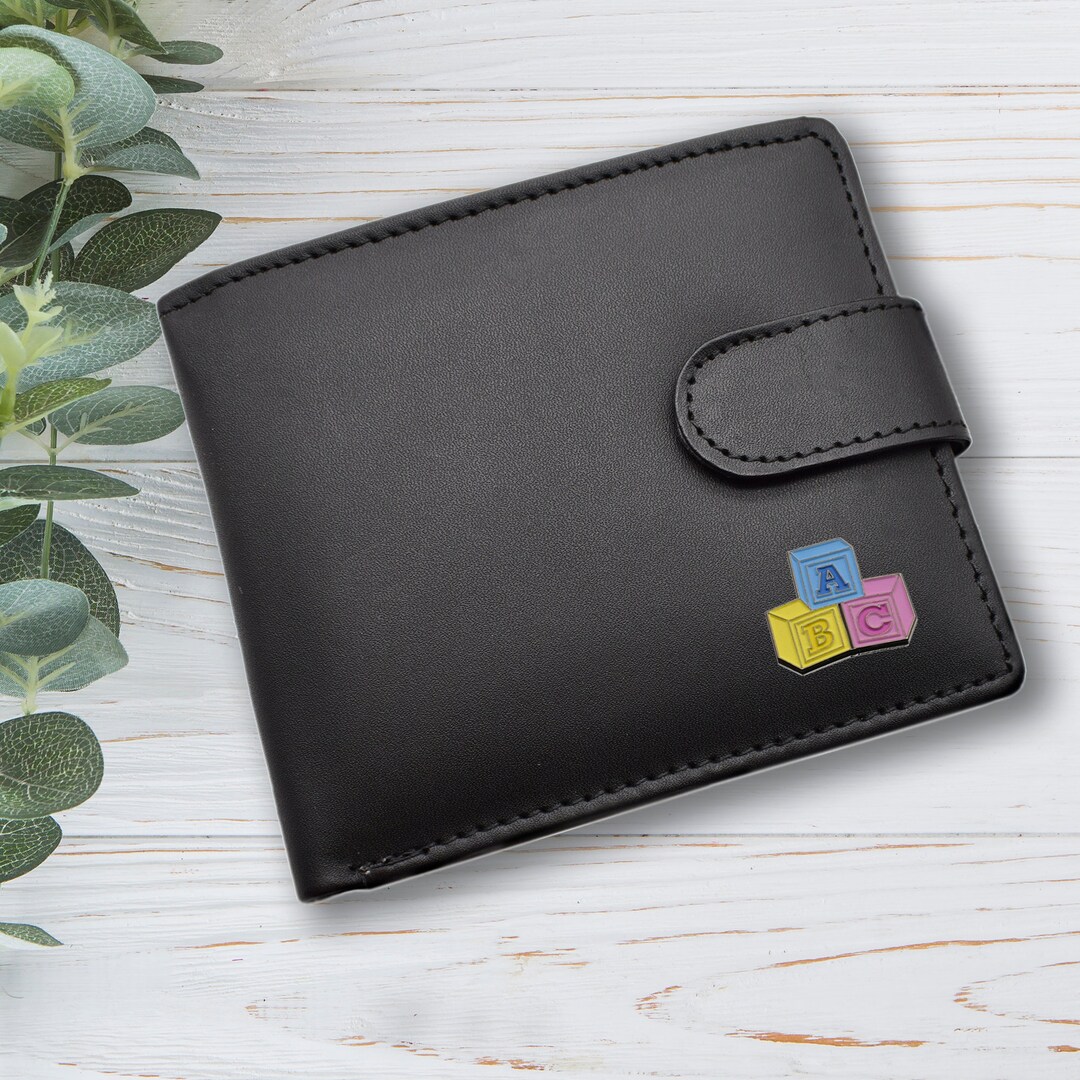 Personalised ABC Kids Toy Blocks Christening New Baby Design Black ...