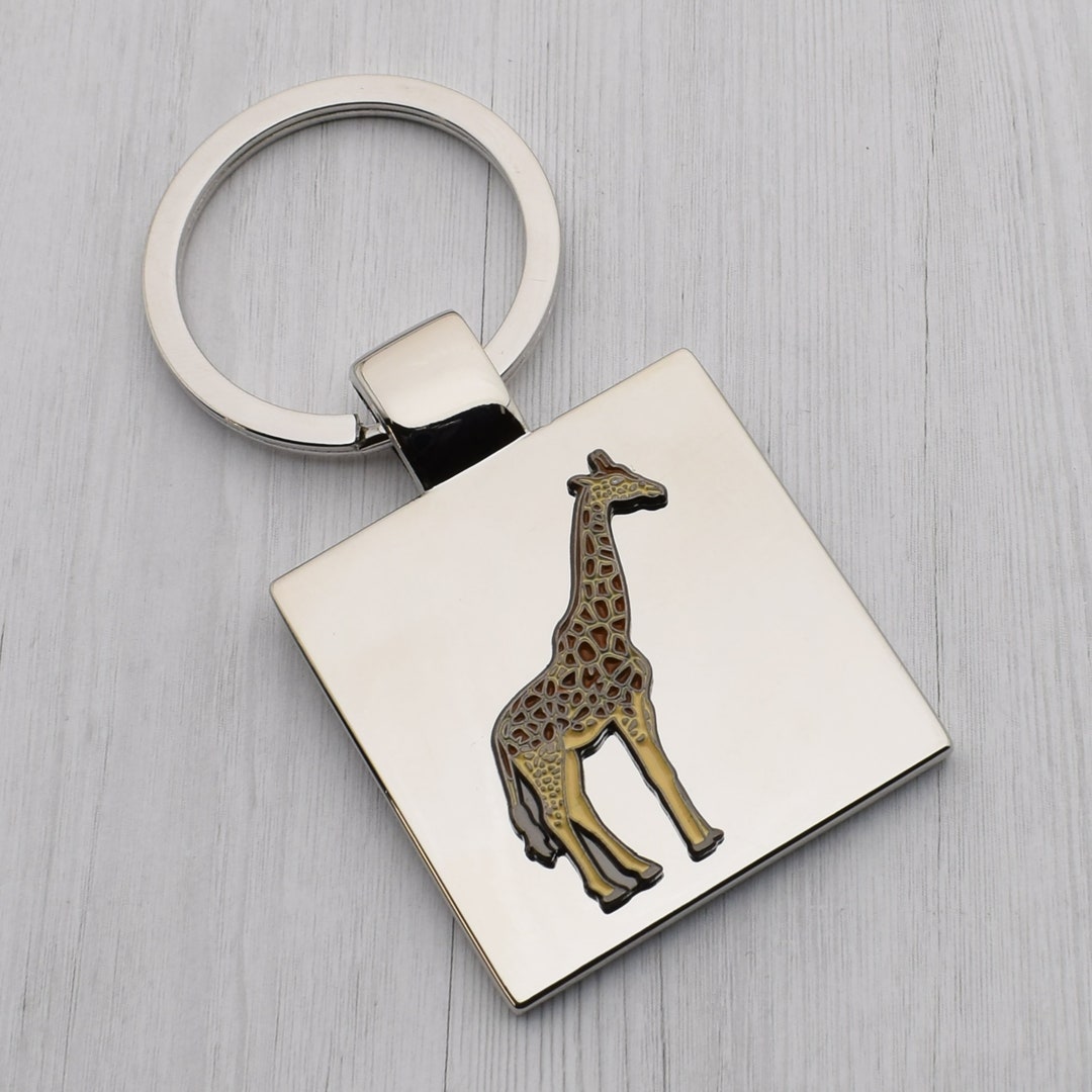 Stylish Giraffe Design With Special Personalised Engraved Message ...
