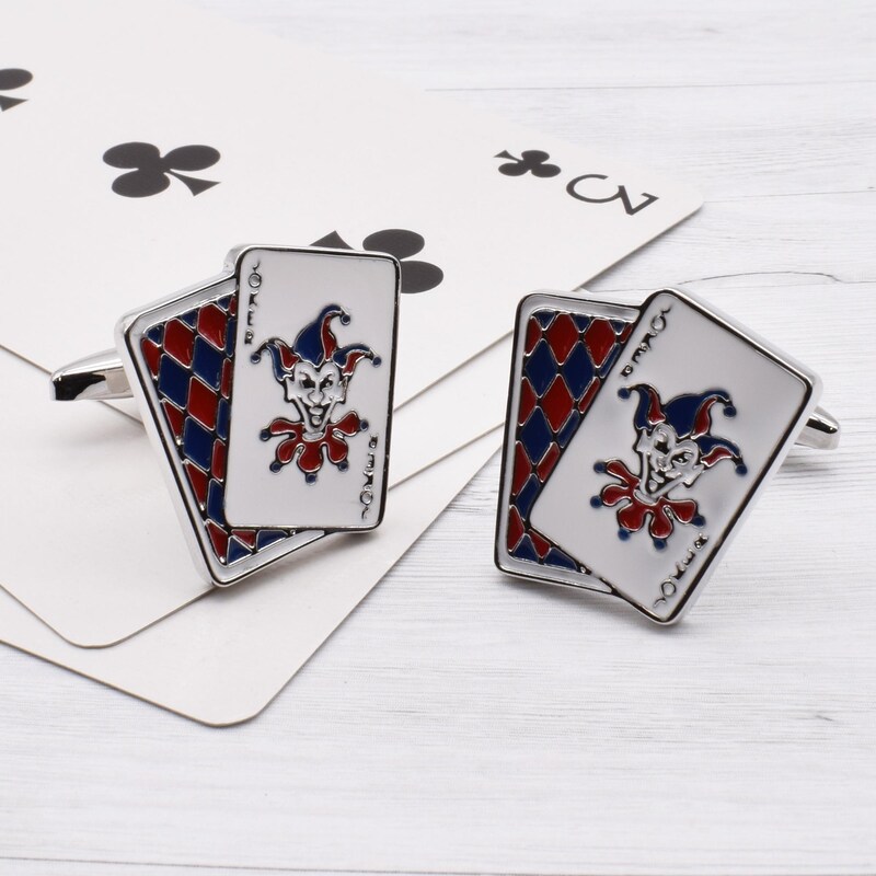 Card Cufflinks - Etsy