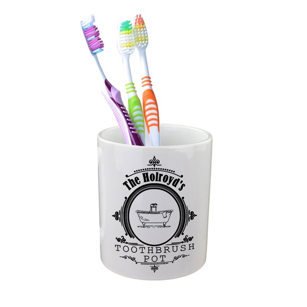 Ceramic Toothbrush Holder - Etsy