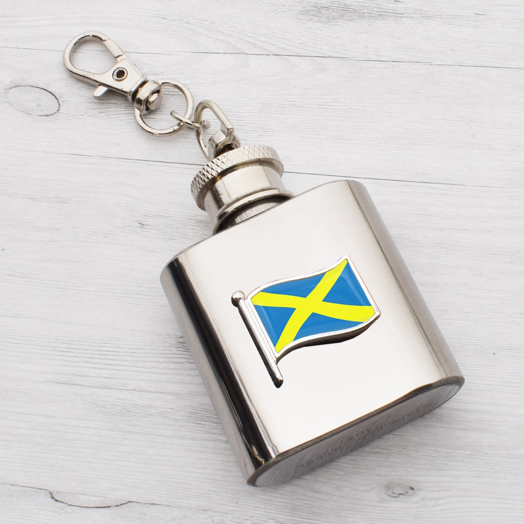 St Albans Wave Flag Design | Personalised Short Message on Back | 1oz ...