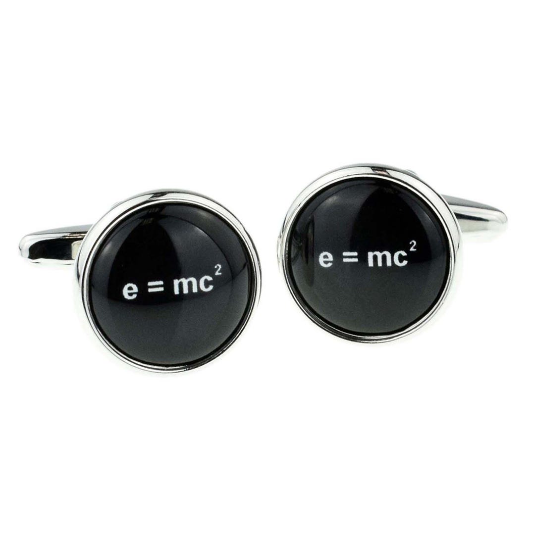 E=mc2 Squared Design Maths Physics Cufflinks Presented in a ...