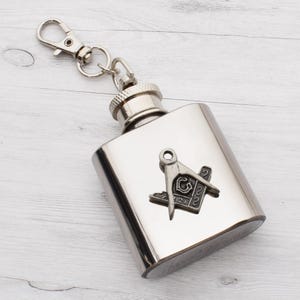 Personalised Masonic Hip Flask - Etsy UK