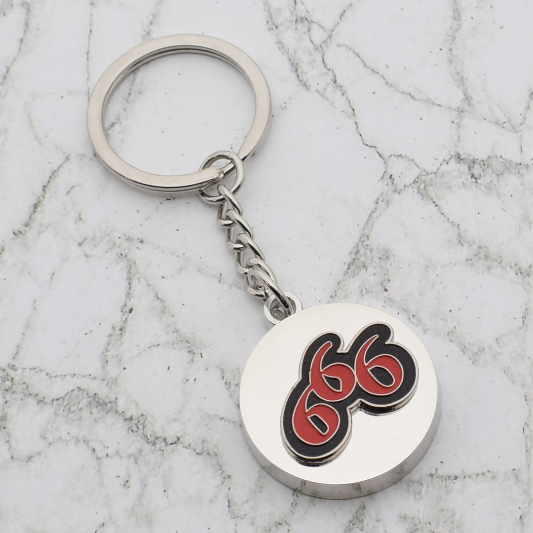 Beautiful 666 Devils Number Design With Special Personalised Engraved ...