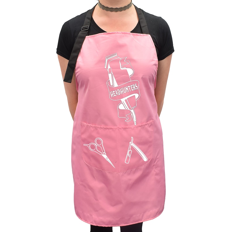 Personalised Name Protective Apron for Barbers Hairdressers APN030 ...