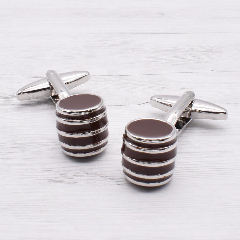 Barrel Cufflinks - Etsy