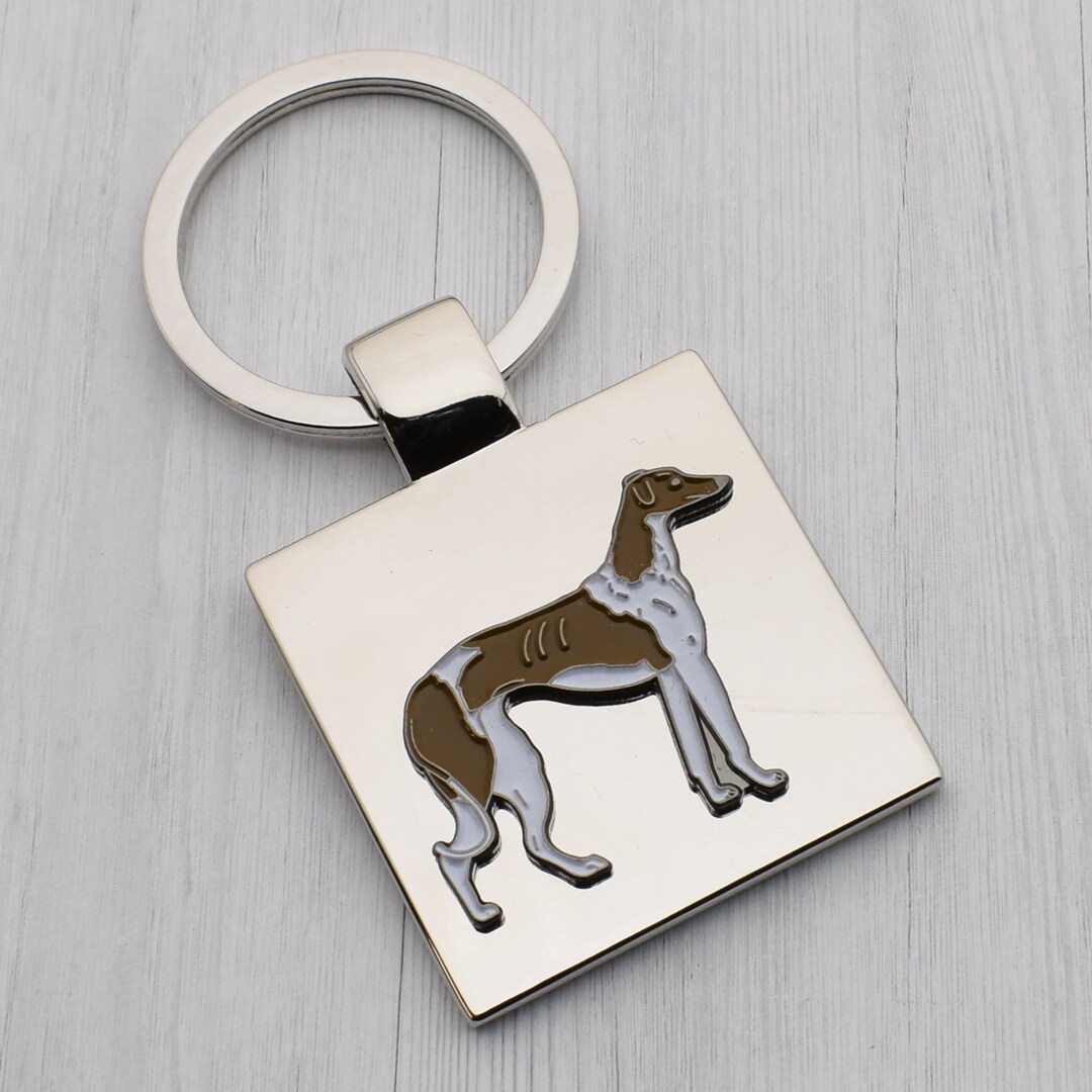 Stylish Greyhound Design With Special Personalised Engraved Message ...