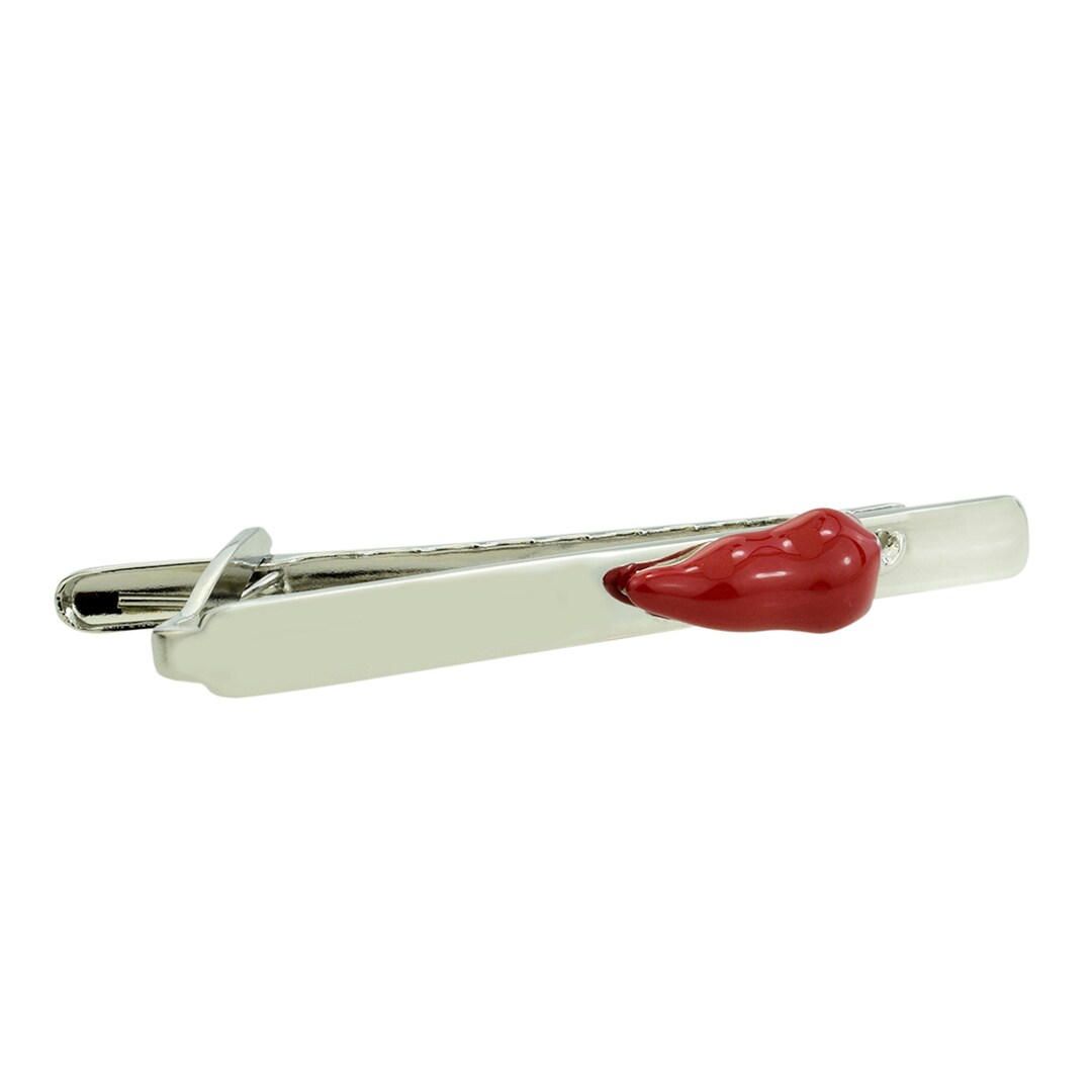 Red Hot Chilli Pepper Tie Clip in Personalised Box - Etsy