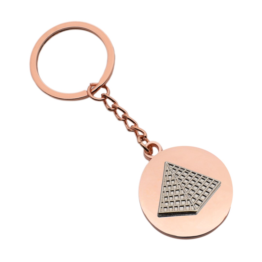 Pyramid Egyptian Design With Special Personalised Engraved Message Rose ...