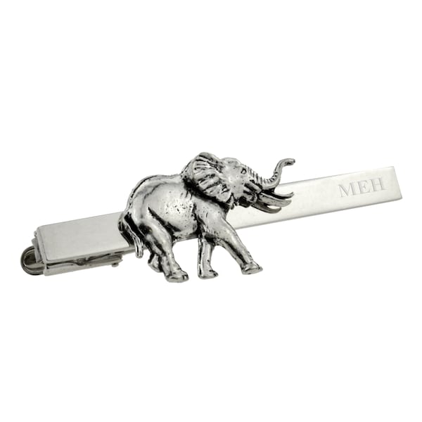 Elephant Tie Clip - Etsy
