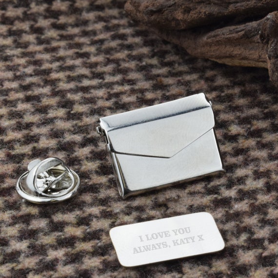 Personalised Engraved Sentimental Hidden Messages in Envelope - Etsy