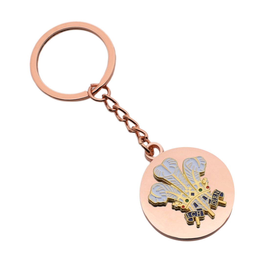 Prince of Wales Feathers Plume Design With Special Personalised ...