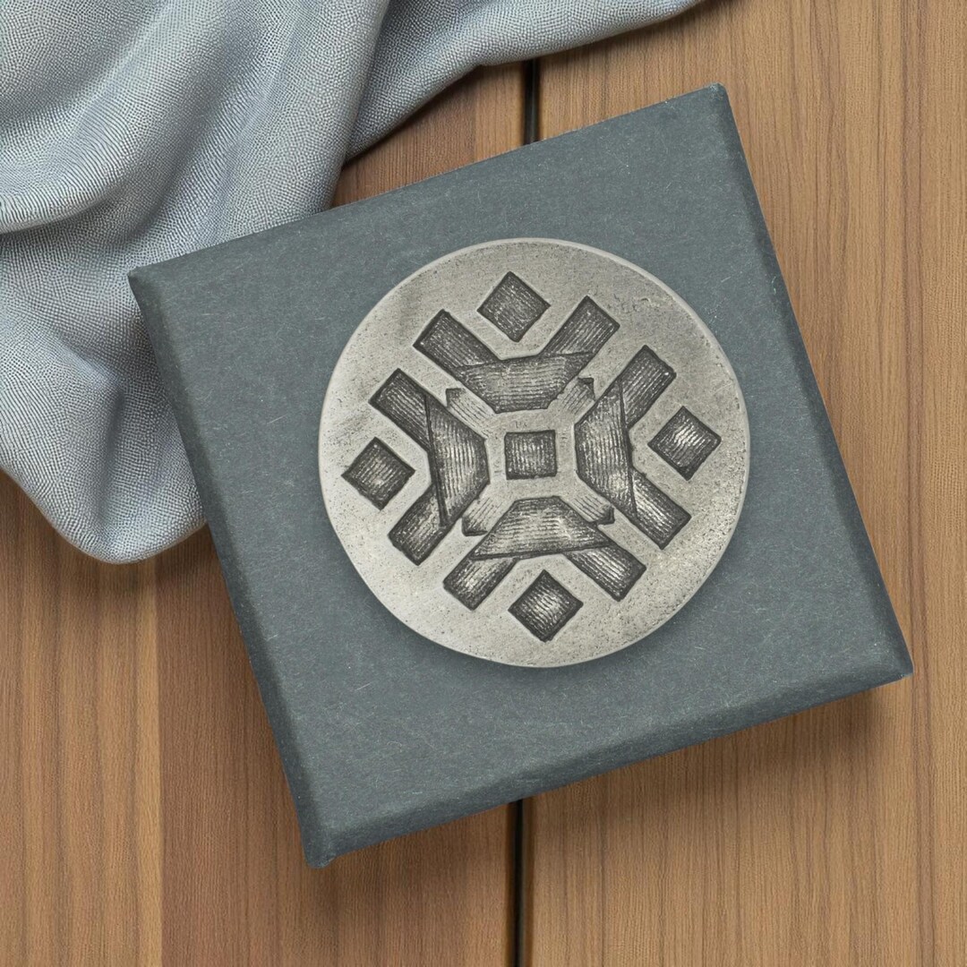 English Handmade Pewter Universe Symbol Sign Lapel Pin Badge Presented ...
