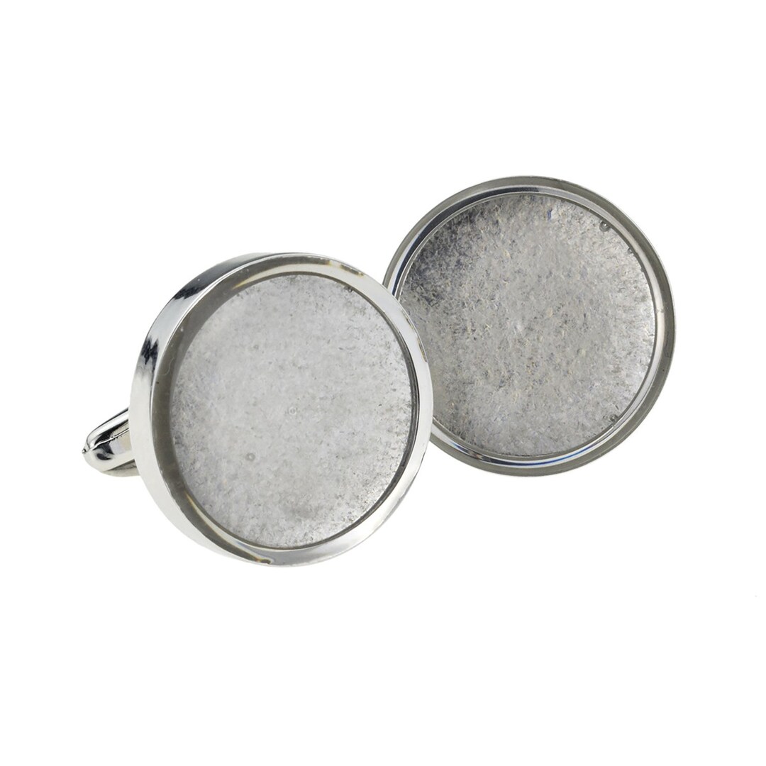 Encapsulated Sugar 6th Anniversary Cufflinks in Personalised Cufflink ...