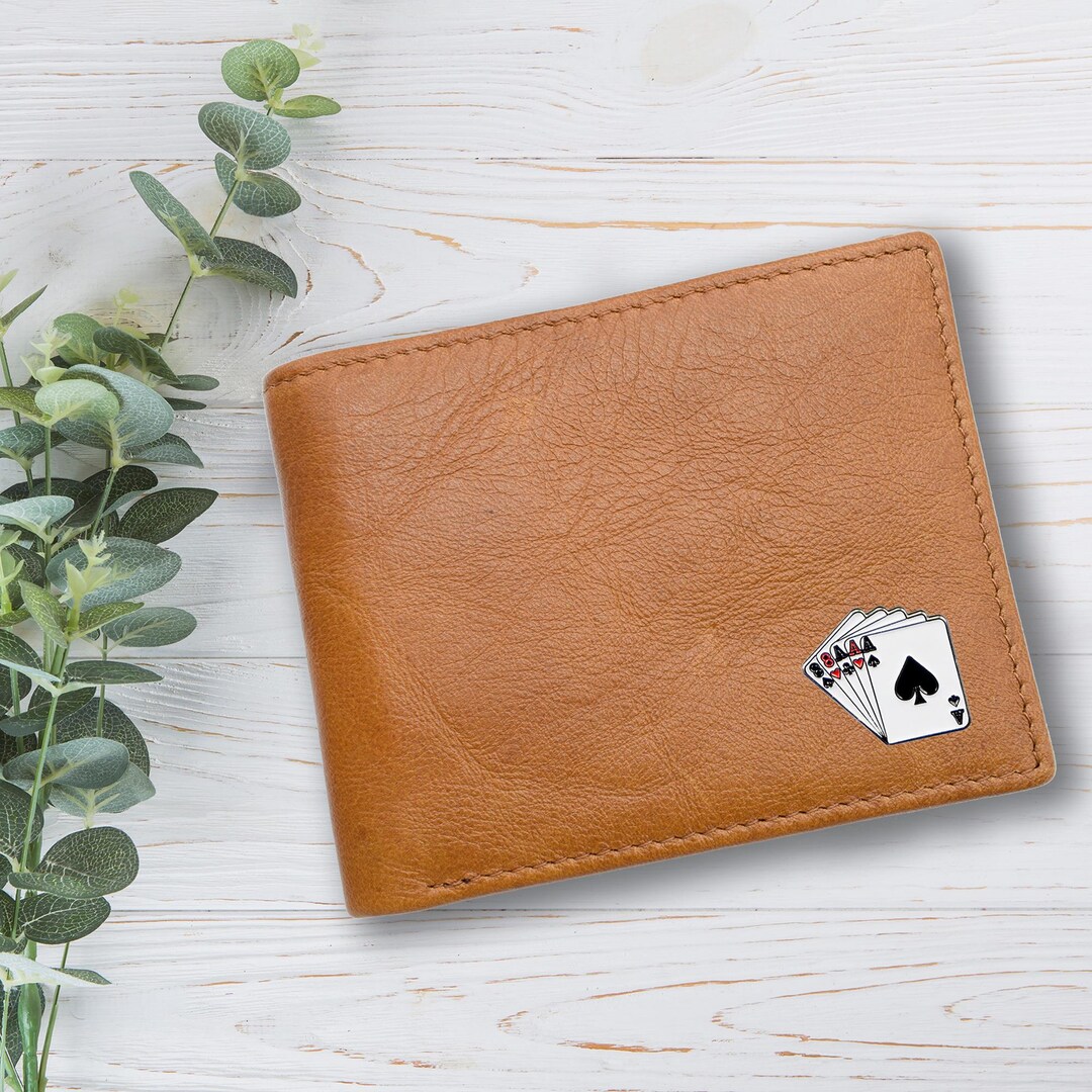 Personalised Playing Cards Full House Casino Gamblers Design Tan ...