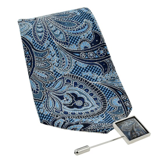 Personalised Cravat Pin With Colour & Pattern Match to Your | Etsy