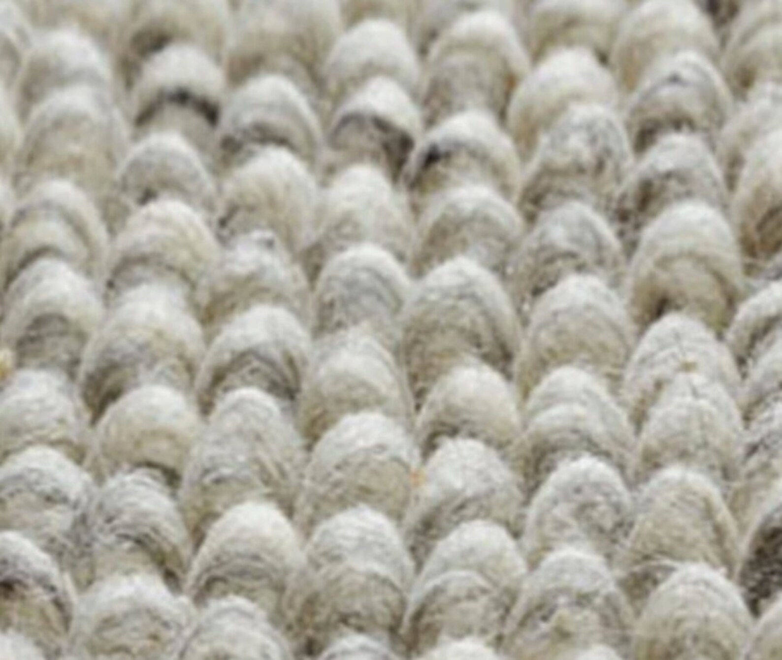Hand Tufted Wool Loop Runner: Grey Boho Rug (60x230 Cms) - Etsy