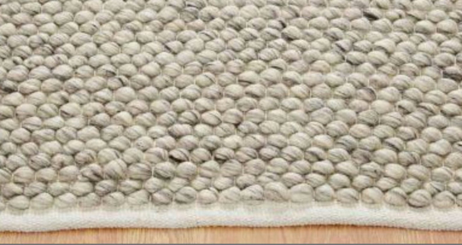 Wool Rug Grey 100% Wool Boho Rug Bohemian Loop Rug 80 X | Etsy UK